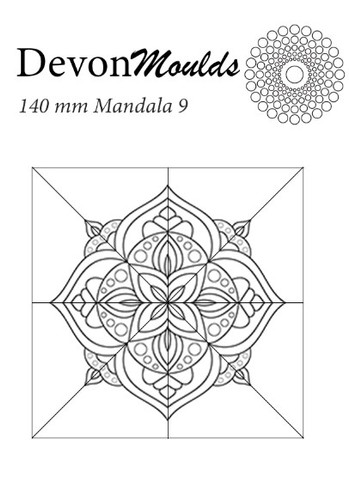 Mandala pattern guide 9 | Devon Dotting