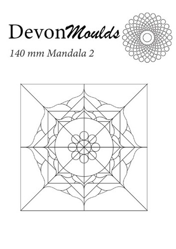 Mandala pattern guide 2 | Devon Dotting