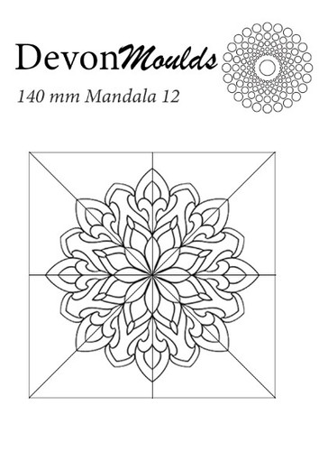 Mandala pattern guide 12 | Devon Dotting