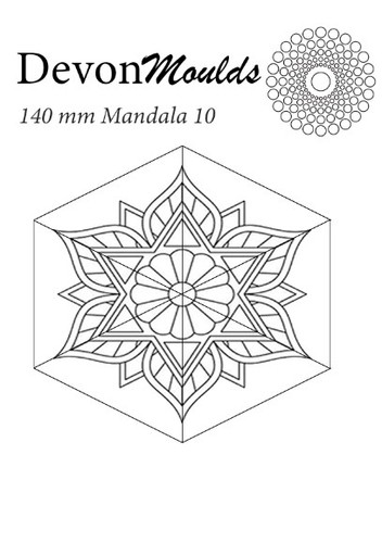 Mandala pattern guide 10 | Devon Dotting