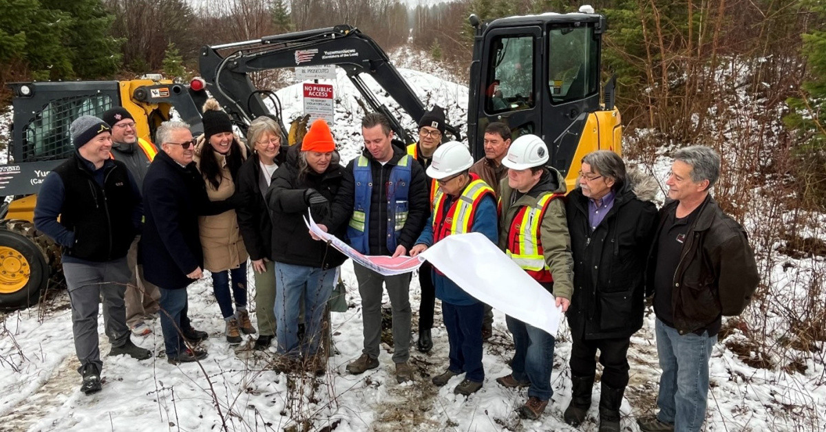 Splatsin te Secwépemc Rail Trail Update