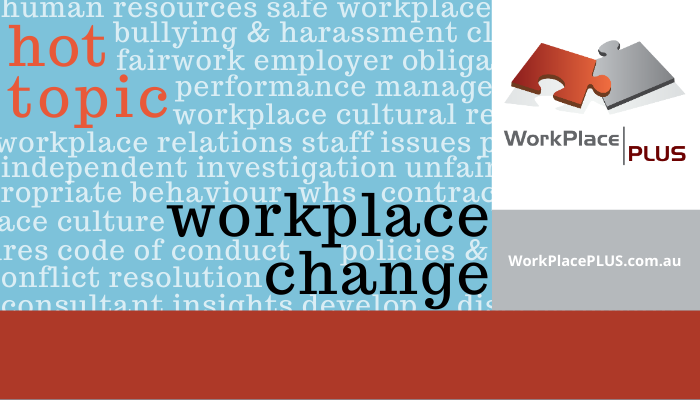 4 key strategies for managing workplace change
