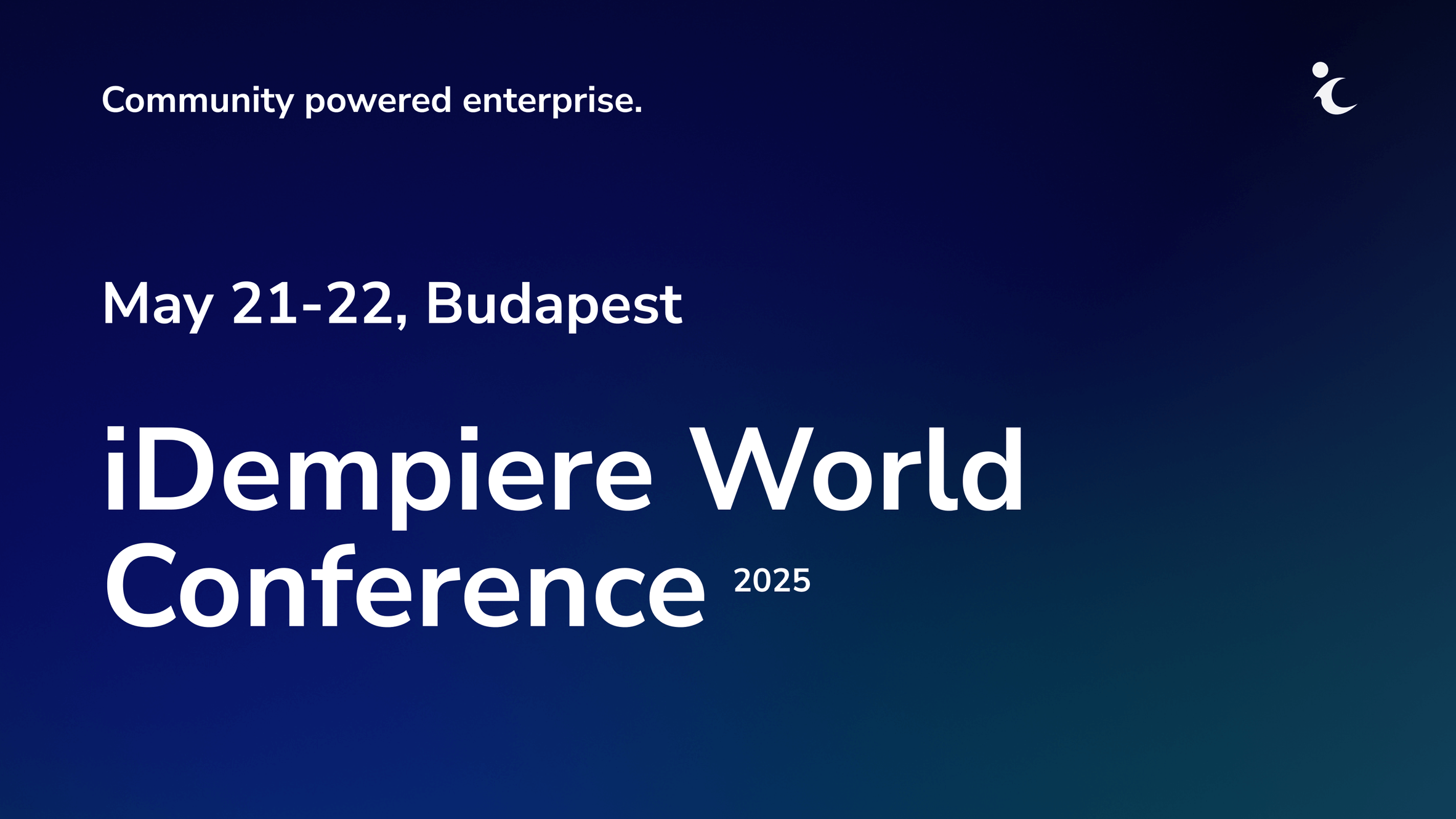 Join the iDempiere Conference | iDempiere Conference 2025