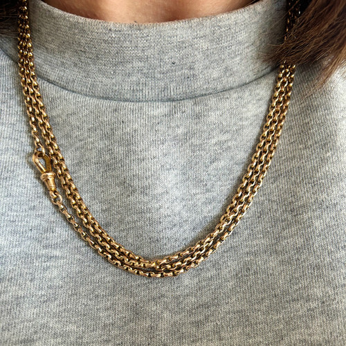 Gorgeous guard chain with dog clip | Gold Digger Mcr