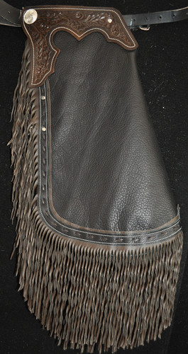 Custom Made Leather Chinks | RBarKChapsN'Chinks