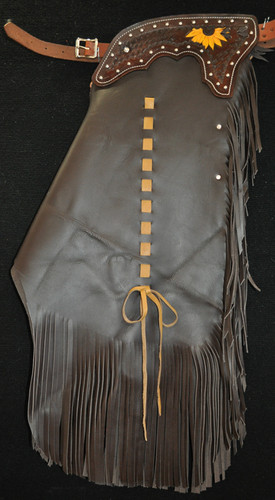 Custom Made Leather Chinks | RBarKChapsN'Chinks
