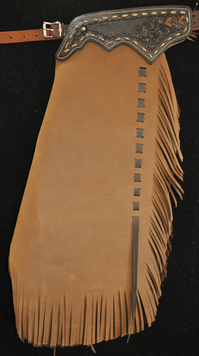 Custom Made Leather Chinks | RBarKChapsN'Chinks