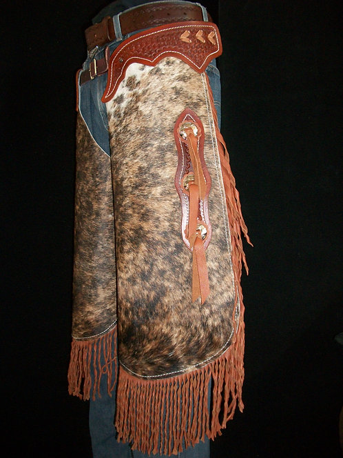 Custom Made Hair On Cowhide Chinks | RBarKChapsN'Chinks