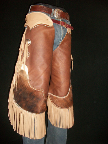 Custom Made Leather Chinks | RBarKChapsN'Chinks
