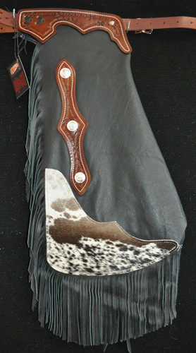 Custom Made Leather Chinks | RBarKChapsN'Chinks