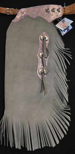 Custom Made Rough Out Leather Chinks | RBarKChapsN'Chinks