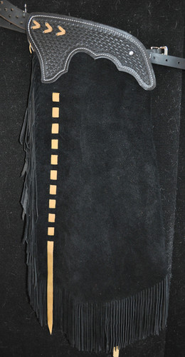 Custom Made Leather Chinks | RBarKChapsN'Chinks