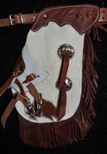 Custom Made Hair On Cowhide Leather Kid's Chinks/Size 2T | RBarKChapsN ...