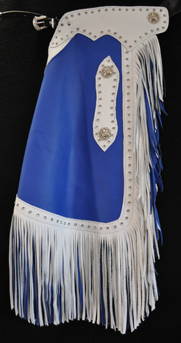 Custom Made Leather Show Chinks | RBarKChapsN'Chinks