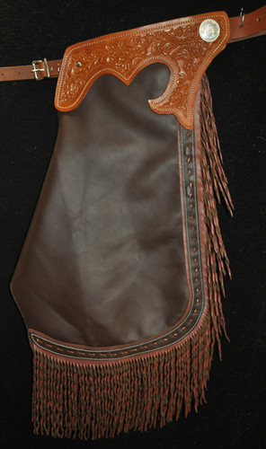 Custom Made Leather Chinks | RBarKChapsN'Chinks