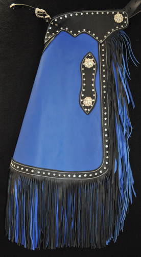 Custom Made Leather Show Chinks | RBarKChapsN'Chinks