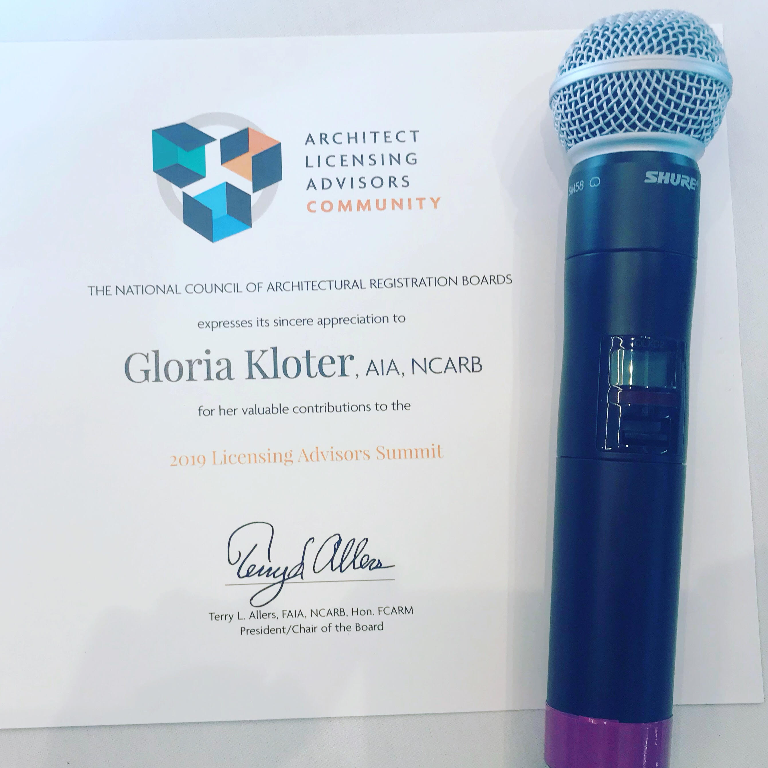 NCARB's Architect Licensing Advisor Summit 2019