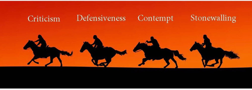 The 4 Horsemen of the Relationship Apocalypse and their Antidotes - by ...
