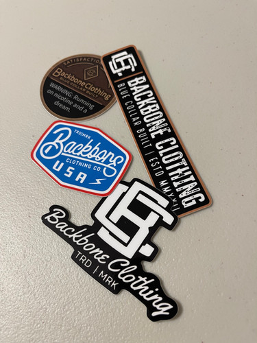 BLUE COLLAR STICKER PACK | Backbone Clothing