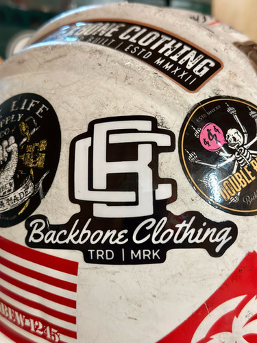 BACKBONE CLASSIC STICKER | Backbone Clothing
