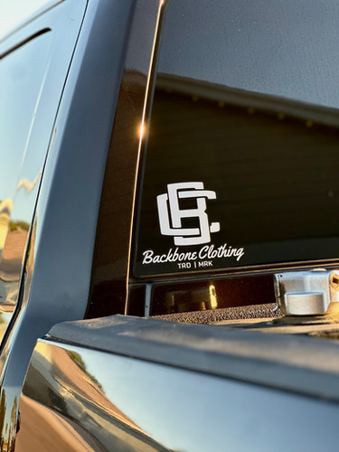 BACKBONE VINYL STICKER | Backbone Clothing