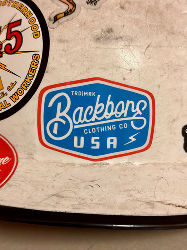 BLUE COLLAR PATRIOT STICKER | Backbone Clothing
