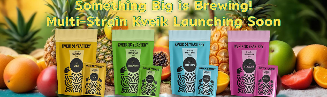 Kveik Yeastery | multi-strain kveik yeast for brewing