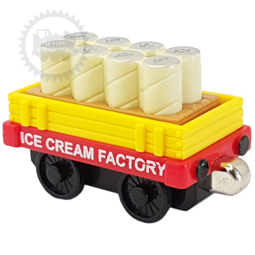 Low cargo car (James Ice cream express) (Take-n-Play) | ThomasCollector