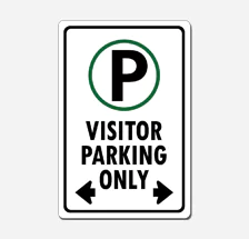 Visitor Parking Signs: Efficient Solutions for Your Space.