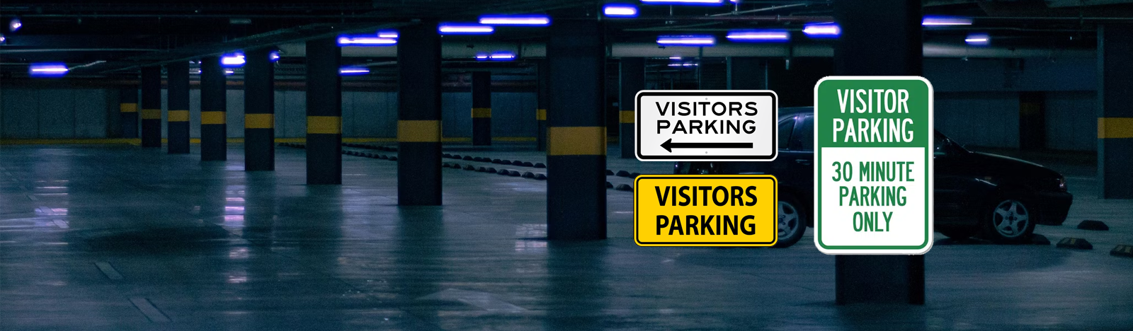Visitor Parking Signs: Efficient Solutions for Your Space.