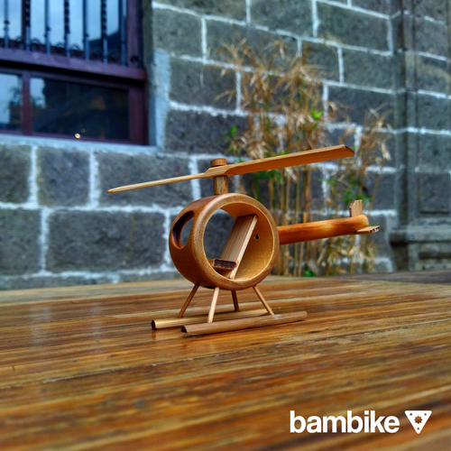 Bamboo Helicopter Toy | bambike