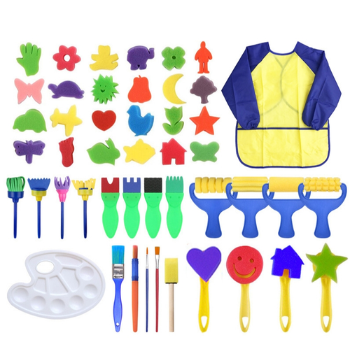 ONE HAPPY CHOICE - Painting Set for Children (47 Pcs) | onehappychoice-new