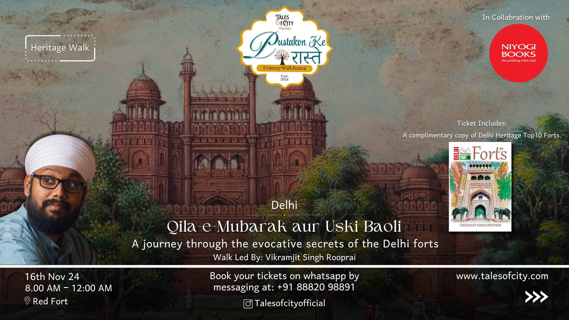 Qila-e-Mubarak aur Uski Baoli : Heritage Walk with Vikramjit Singh ...