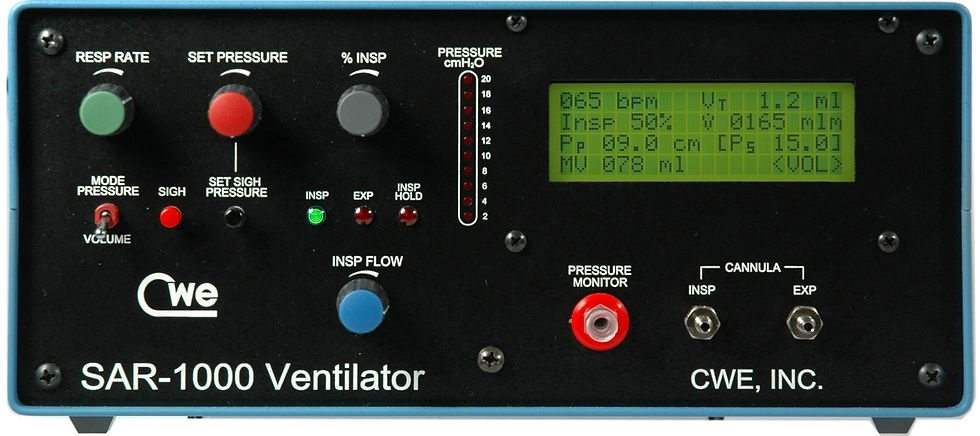 SAR-1000 Small Animal Ventilator | texasscientific