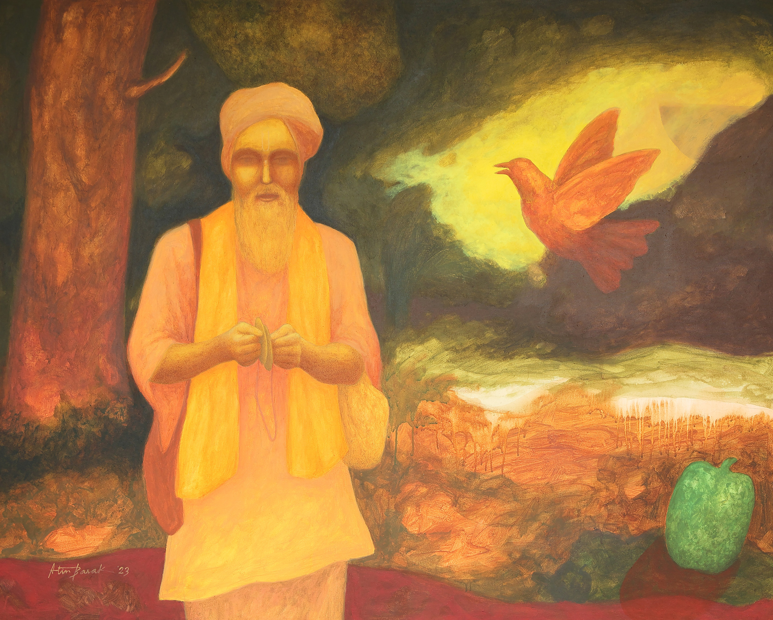 Atin Basak | Untitled | Art Shastra by Evolve Back