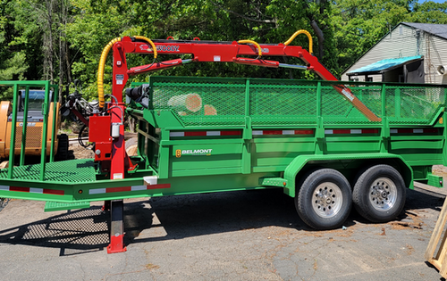 Dump High Side Grapple Trailer-17ft reach Telescopic! | New England ...