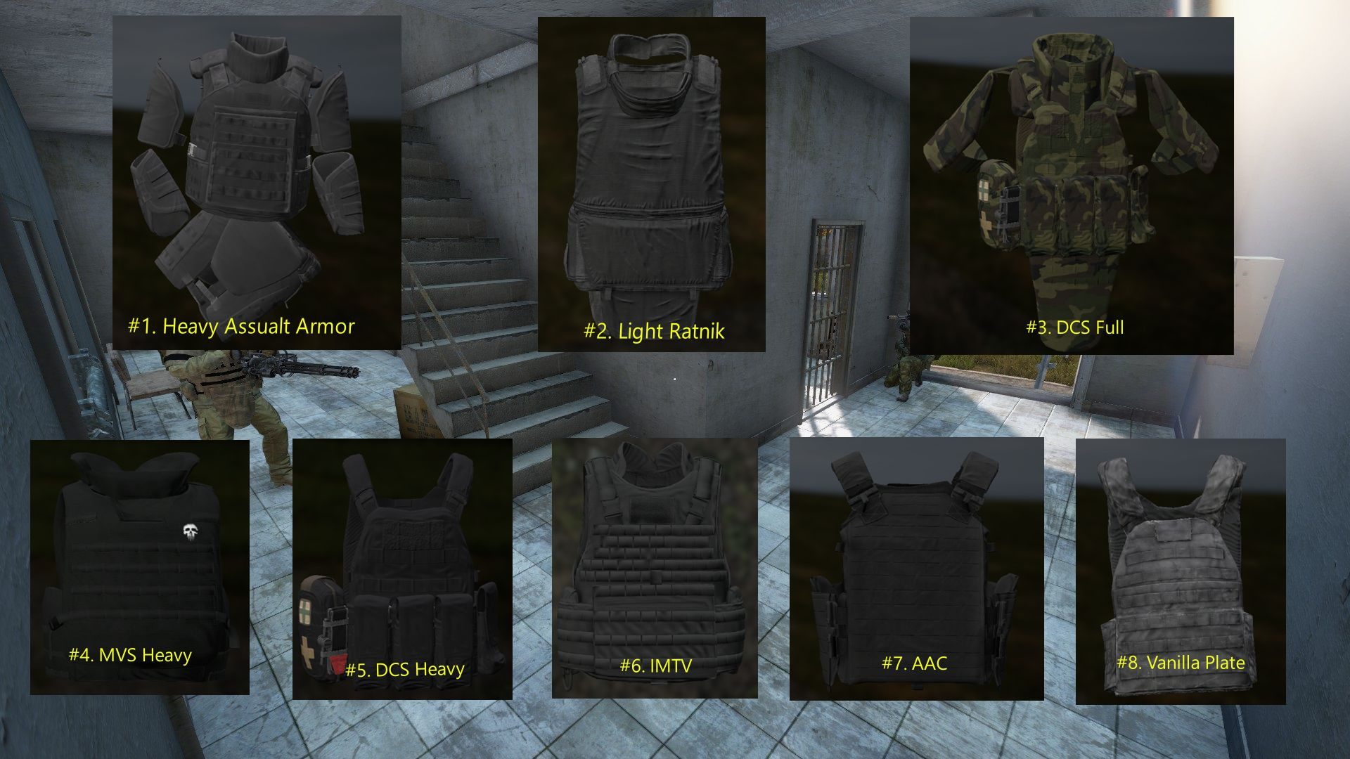 Armor Tier Airborne DayZ