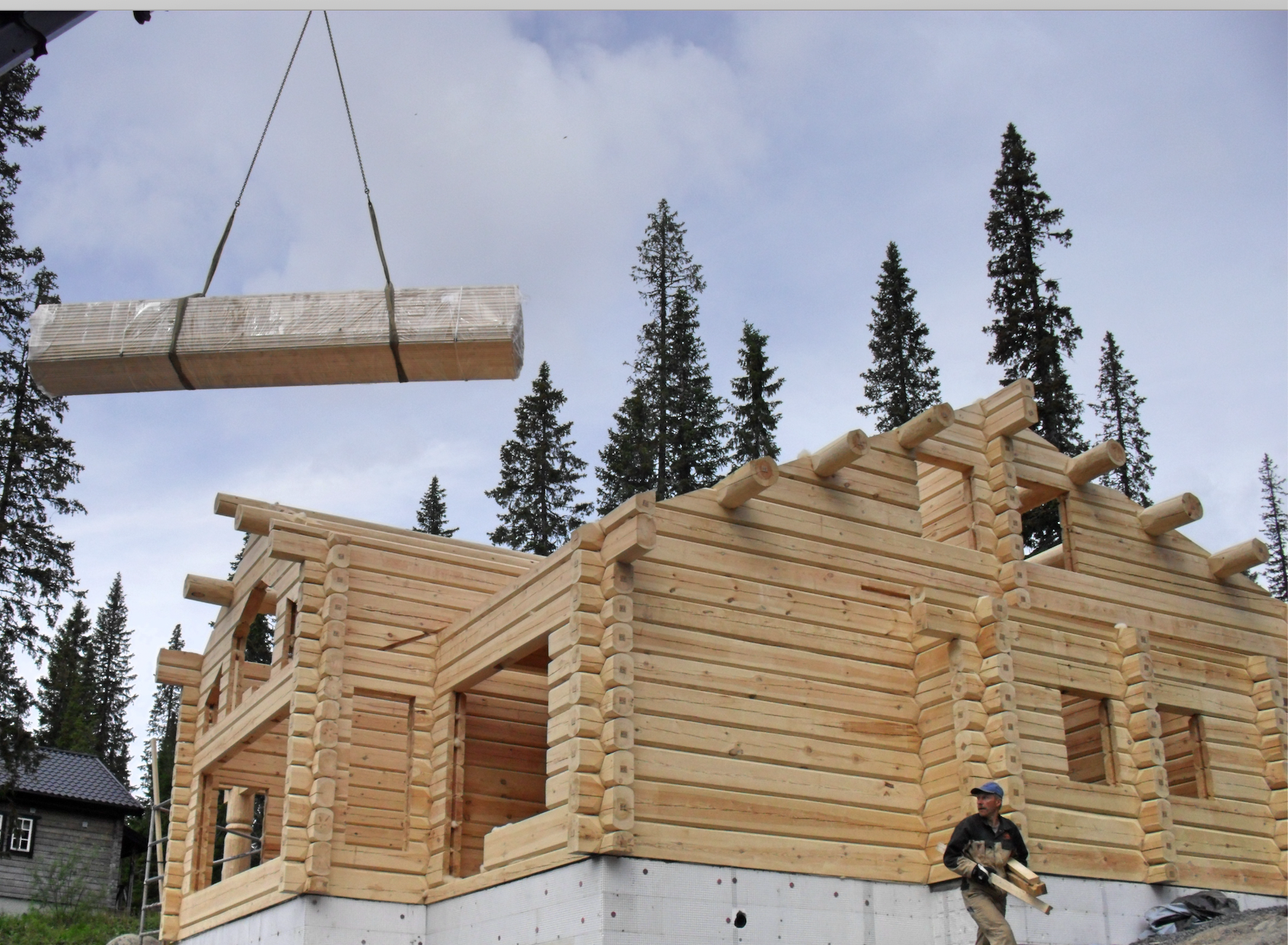 Norwegian hand-crafted log houses | Dreamhouse