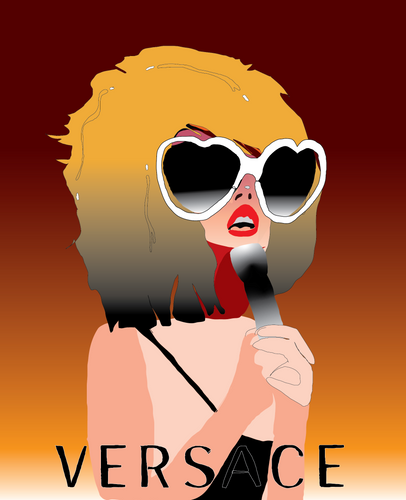 Debbie Harry for Versace FE402 | p-bainbridge-artist