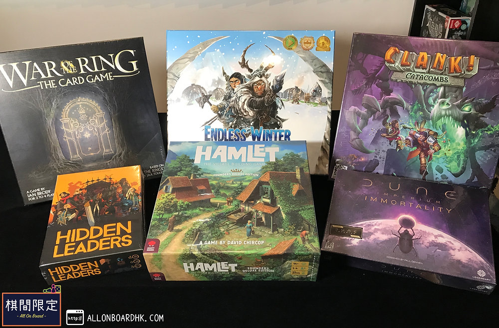 [桌遊到貨] English New Boardgames Arrival (Dec2022 Batch)