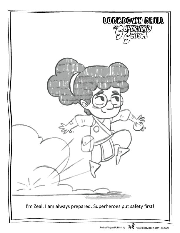 Superhero School Books | Pull a Wagon Publishing