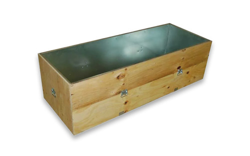 Overseas Zinc Lined Shipping Box | M. Solomon Casket Co