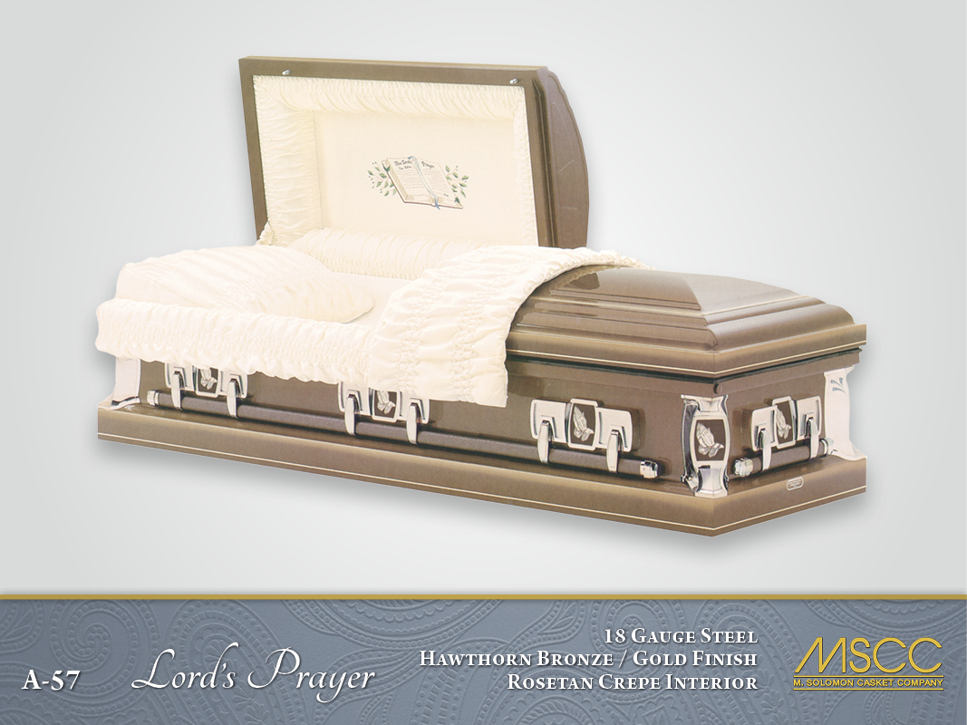 A-57 Lord's Prayer | M. Solomon Casket Co