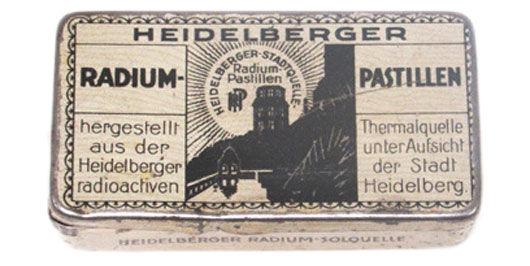 Vintage: When radium was a trend