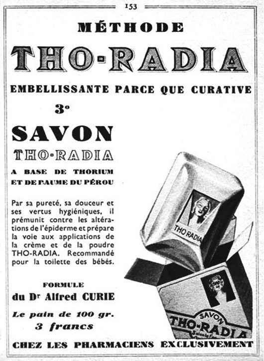 Vintage: When radium was a trend
