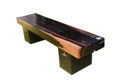 Philippine Ebony "Kamagong" Iron wood low bench | Wildseed Living