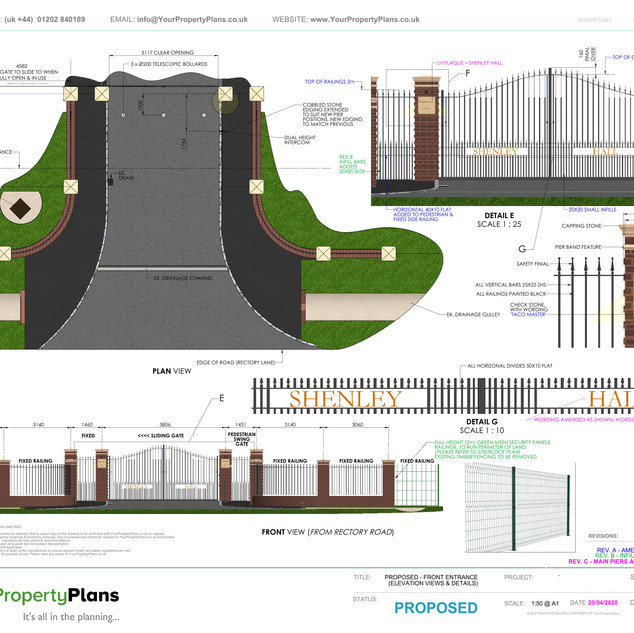 Planning Drawings | Your Property Plans | Poole