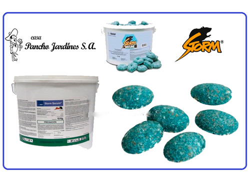 STORM, CEBO RODENTICIDA ANTICUAGULANTE 1 KG BASF | casapanchojardines