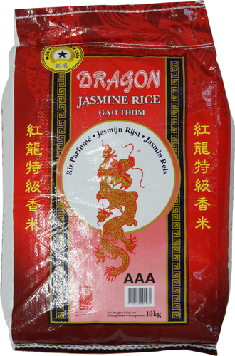 Dragon Thai Jasmine Rice 10kg | FilGoods New