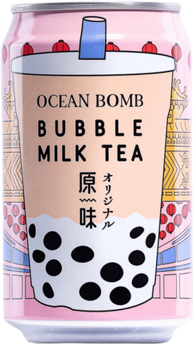 Ocean Bomb Bubble Milk Tea 315ml | FilGoods New